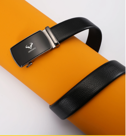 Black Stylish High Quality Auto Gear Belt For Men - Belt For Men ...