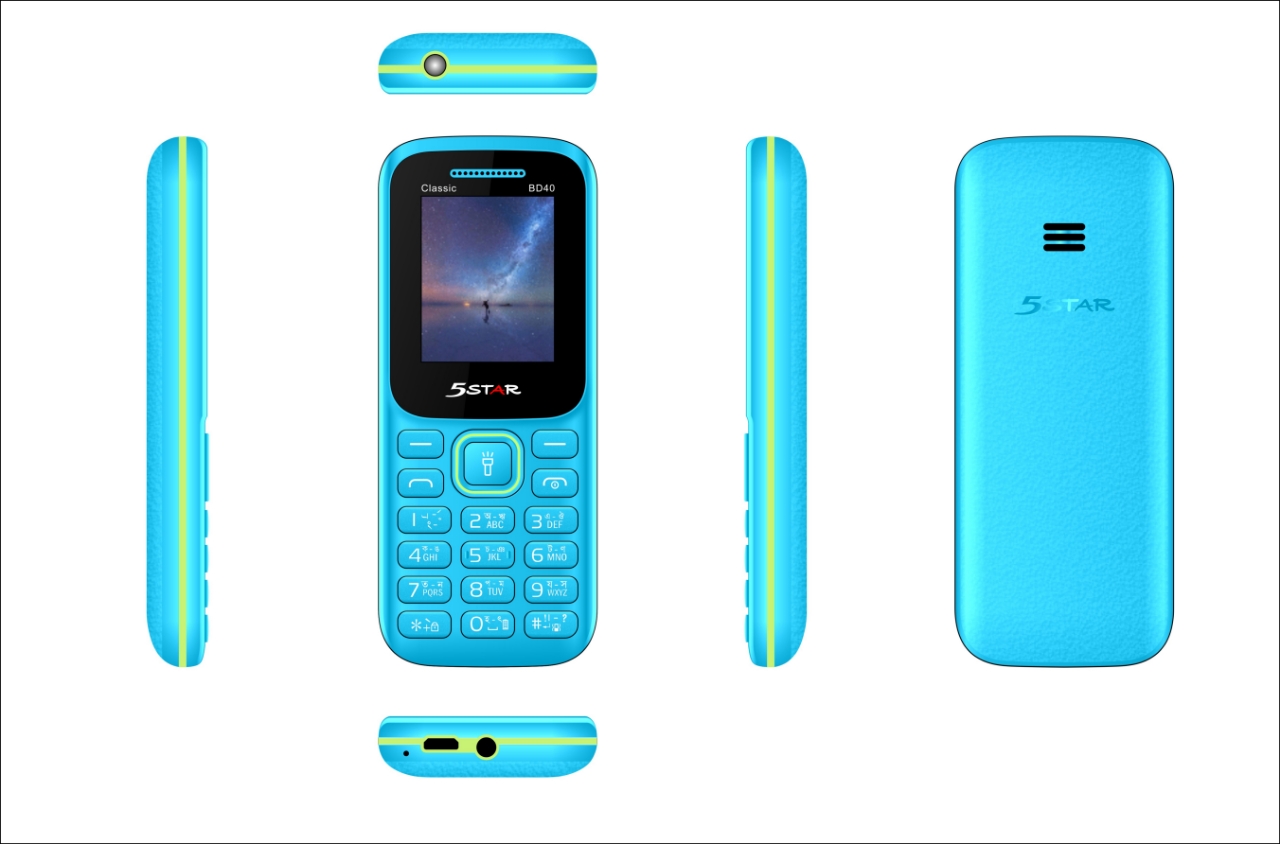 BD40 Dual Sim Feature Button Mobile Phone