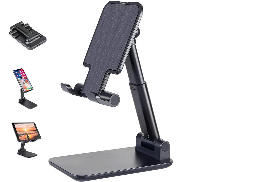 Desk Mobile Phone Holder Stand For Android Adjustable Desktop Tablet ...
