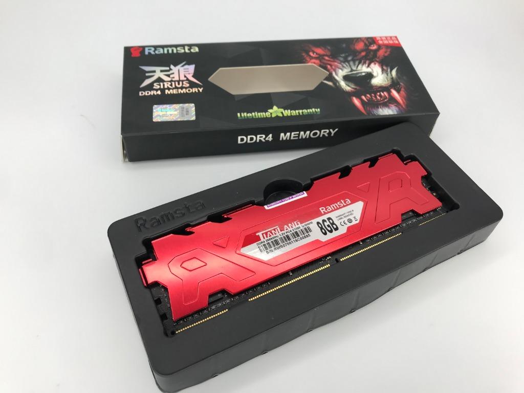 Ramsta DDR4 8GB 2666MHz DESKTOP Heatsink RAM With 03 Year Warranty ...