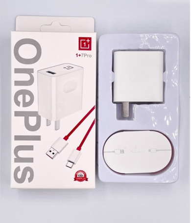 OnePlus 45W Warp Charger Block with USB C Cable for oneplus 7 pro ...