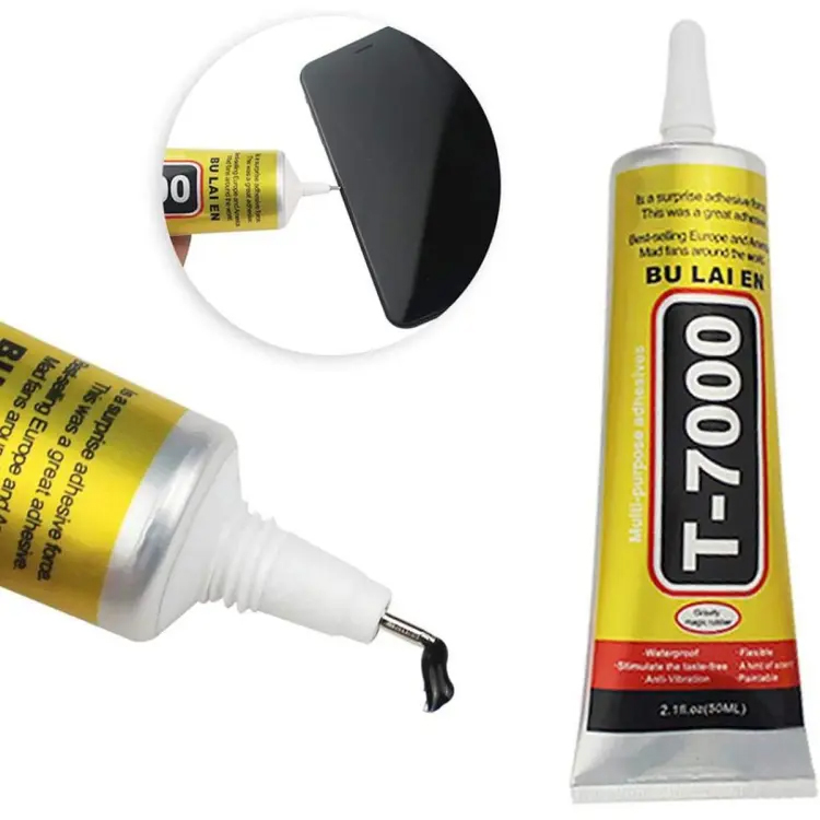 T-7000 Stronger Glue Super Liquid Glue Black Sealant Adhesive For Phone ...