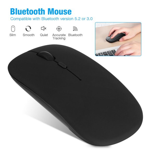 Rechargeable Wireless High End Ultra-thin Type C Mouse 2.4Ghz Optical ...