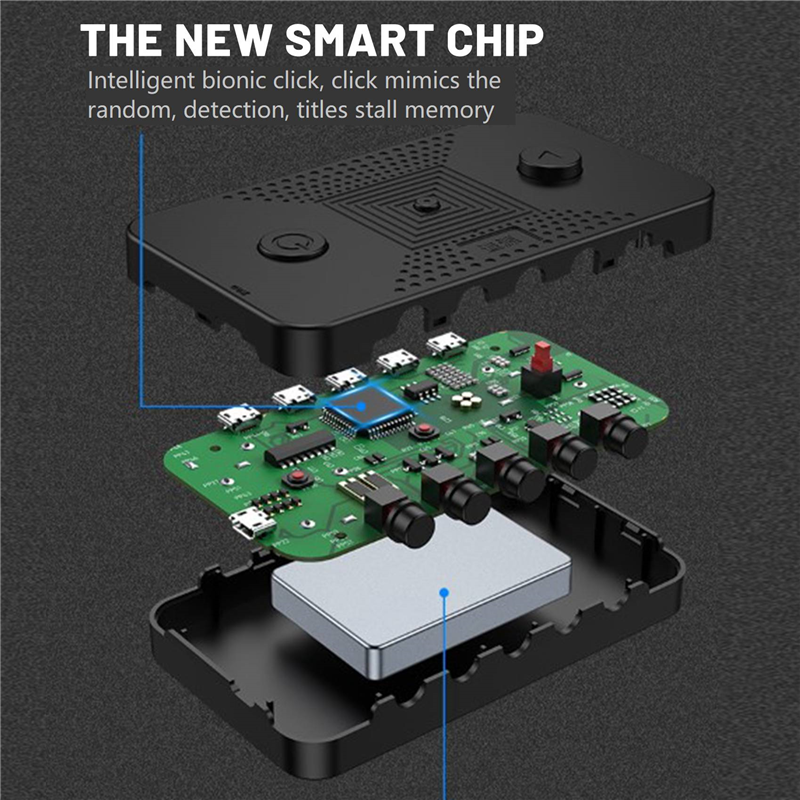 Mobile Phone Screen Auto 5 Heads Clicker Adjustable Connection Physical ...