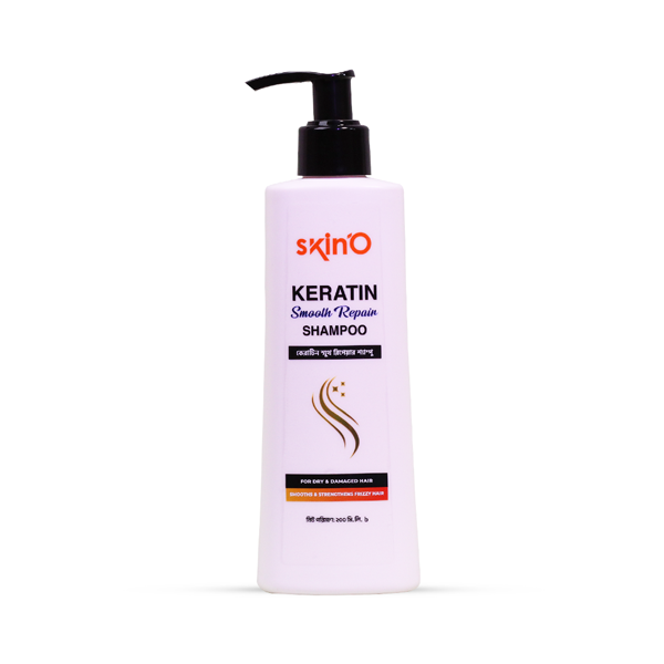 SkinO Keratin Smooth Repair Shampoo - 200ml | Daraz.com.bd
