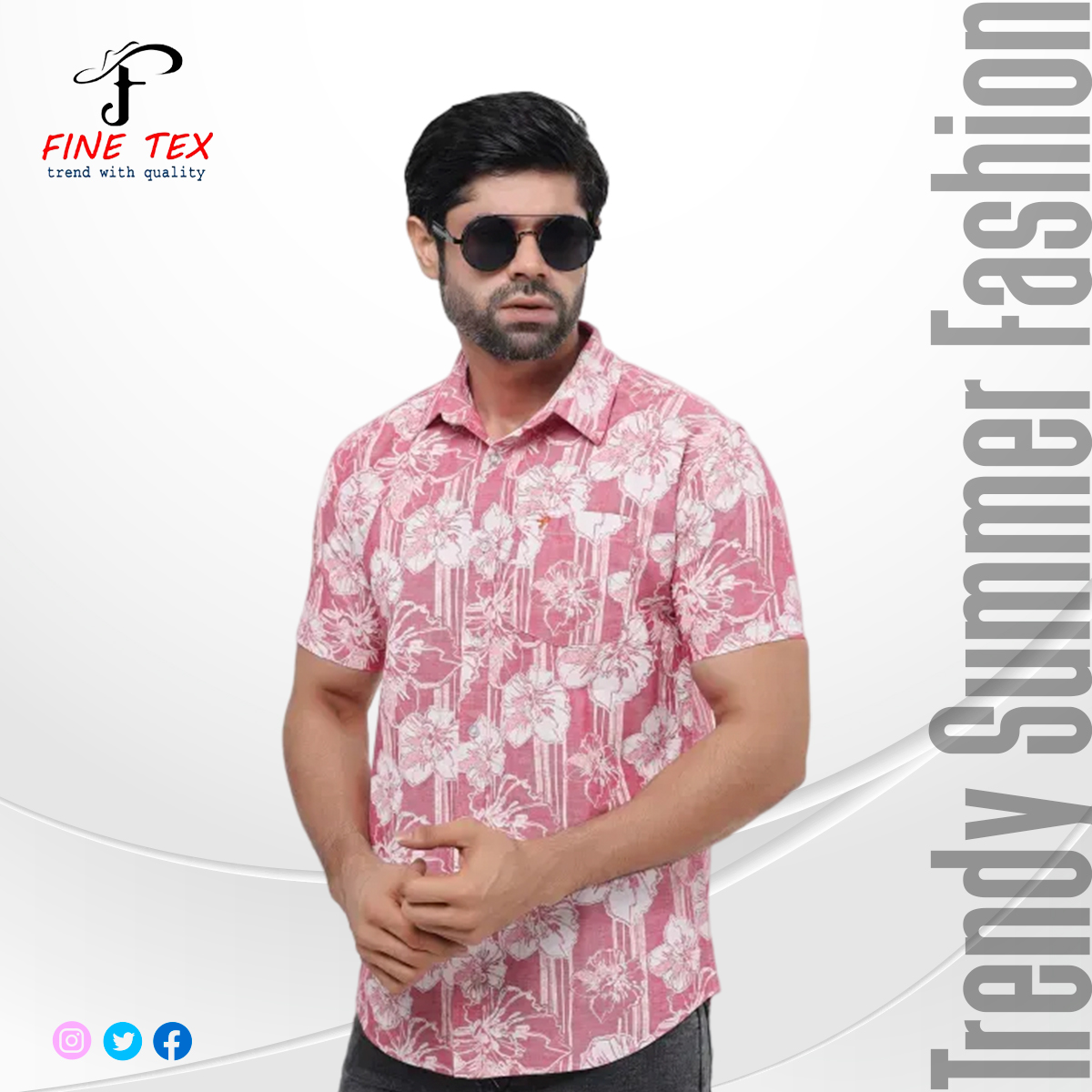 Remi Cotton Green Yellow Color Printed Casual Half Sleeve Shirt For Men ...