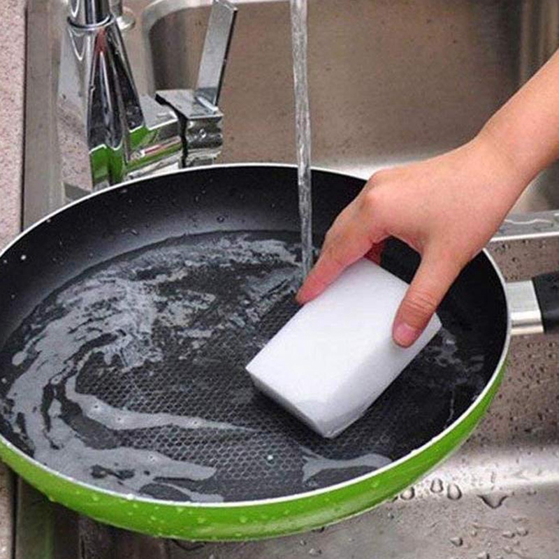 Magic Cleaning Sponges Eraser, Household Sponge Eraser Cleaner Foam ...