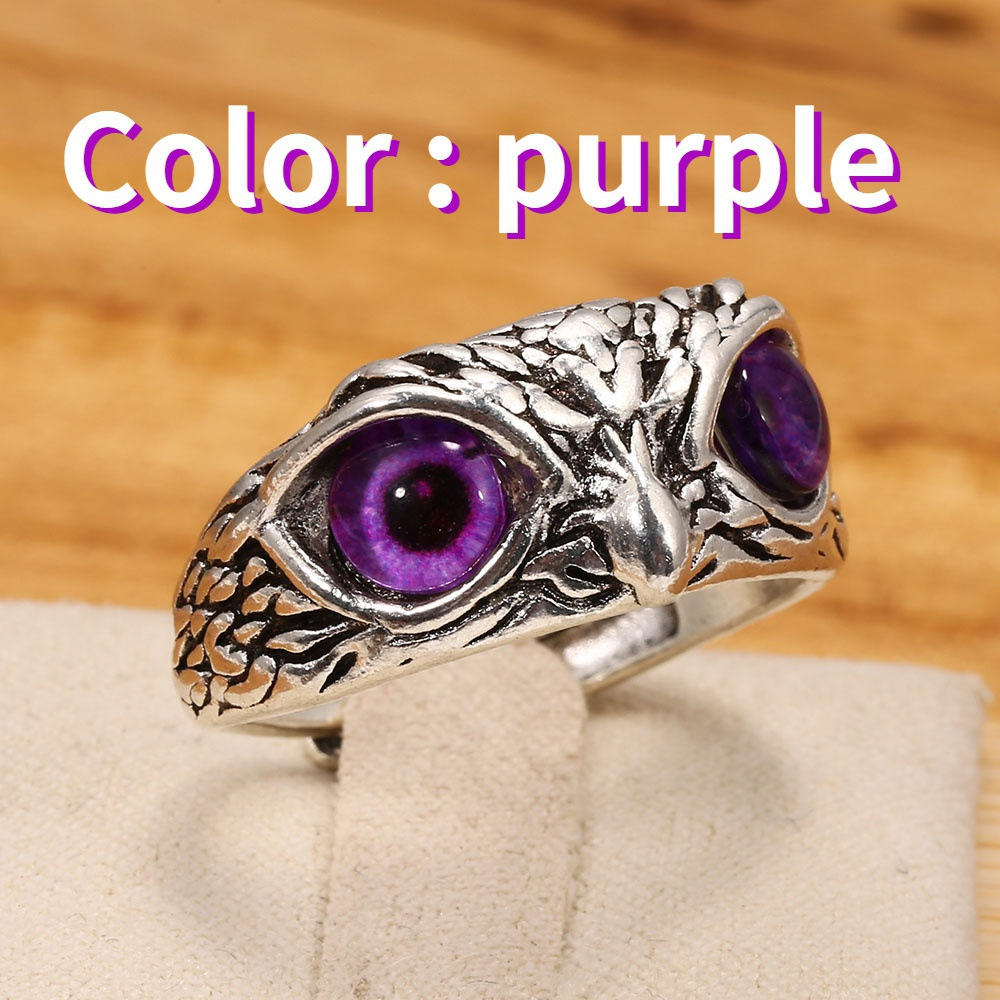 Enchanting Lovers: 120 Trending Wish Rings with Adjustable Owl Eye ...