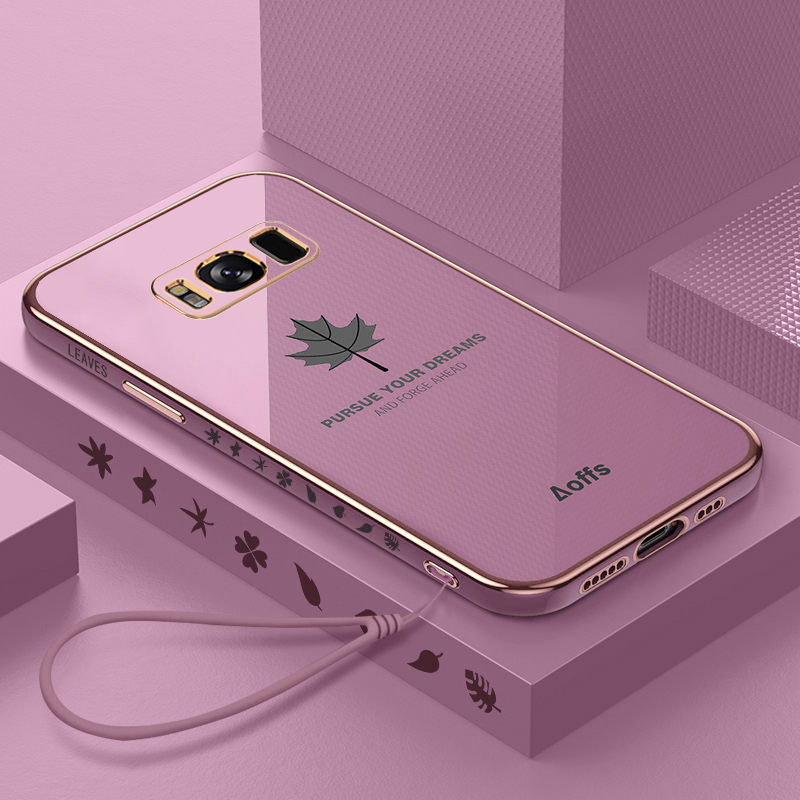 COROGI for Samsung Galaxy S8 Plus Back Cover Stylish 6D Plating Maple ...