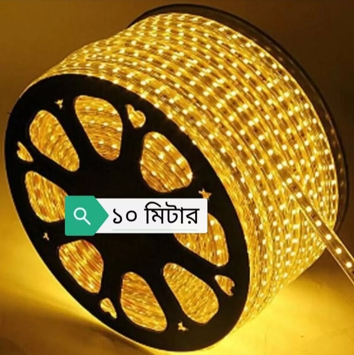 Waterproof Led Strip Light With Adapter Customs Golden Colour 1-20 ...
