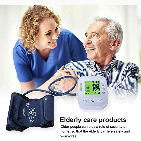 Electronic digital blood pressure monitor | Daraz.com.bd