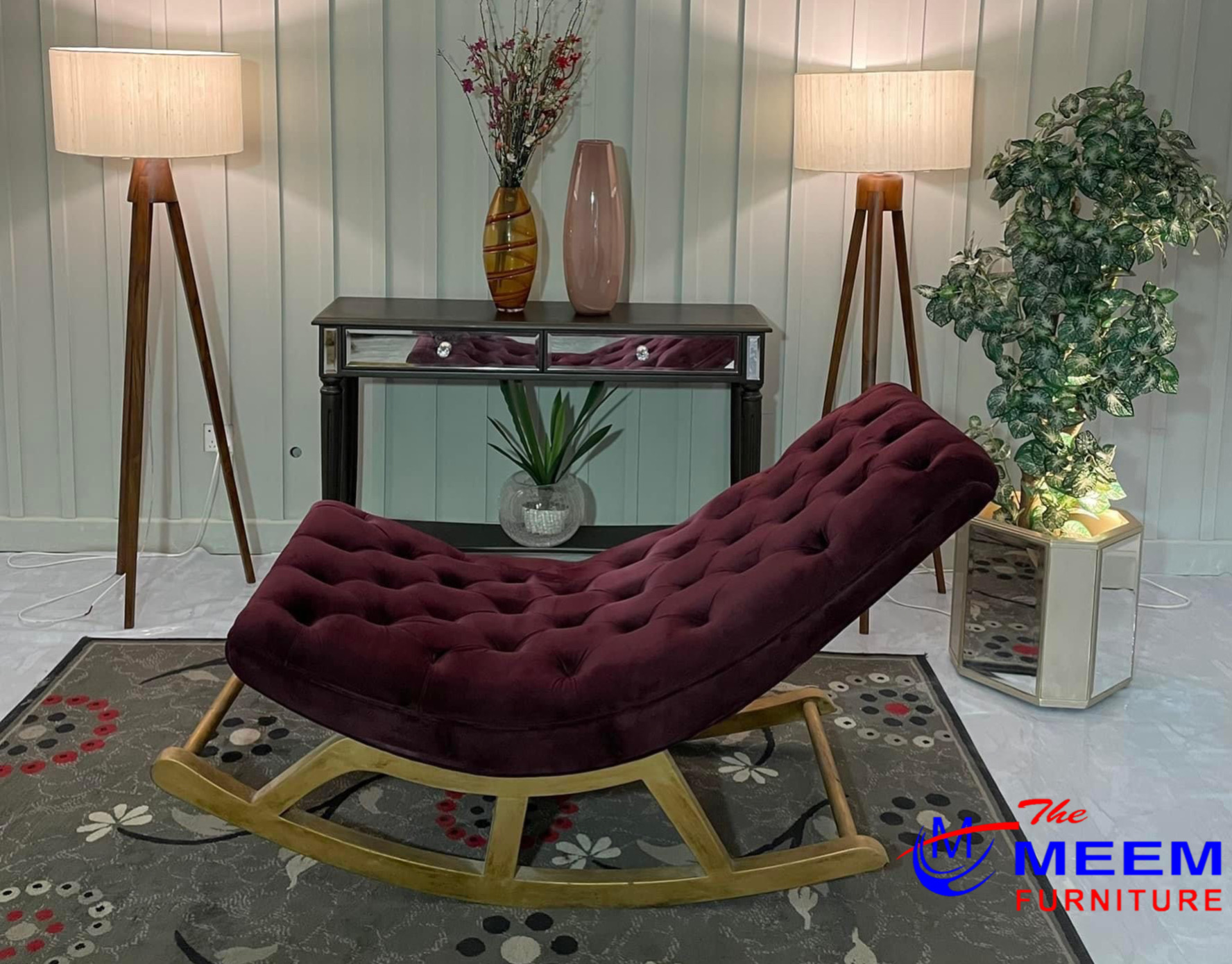 Rocking Chair Maroon Color Brand New | Daraz.com.bd