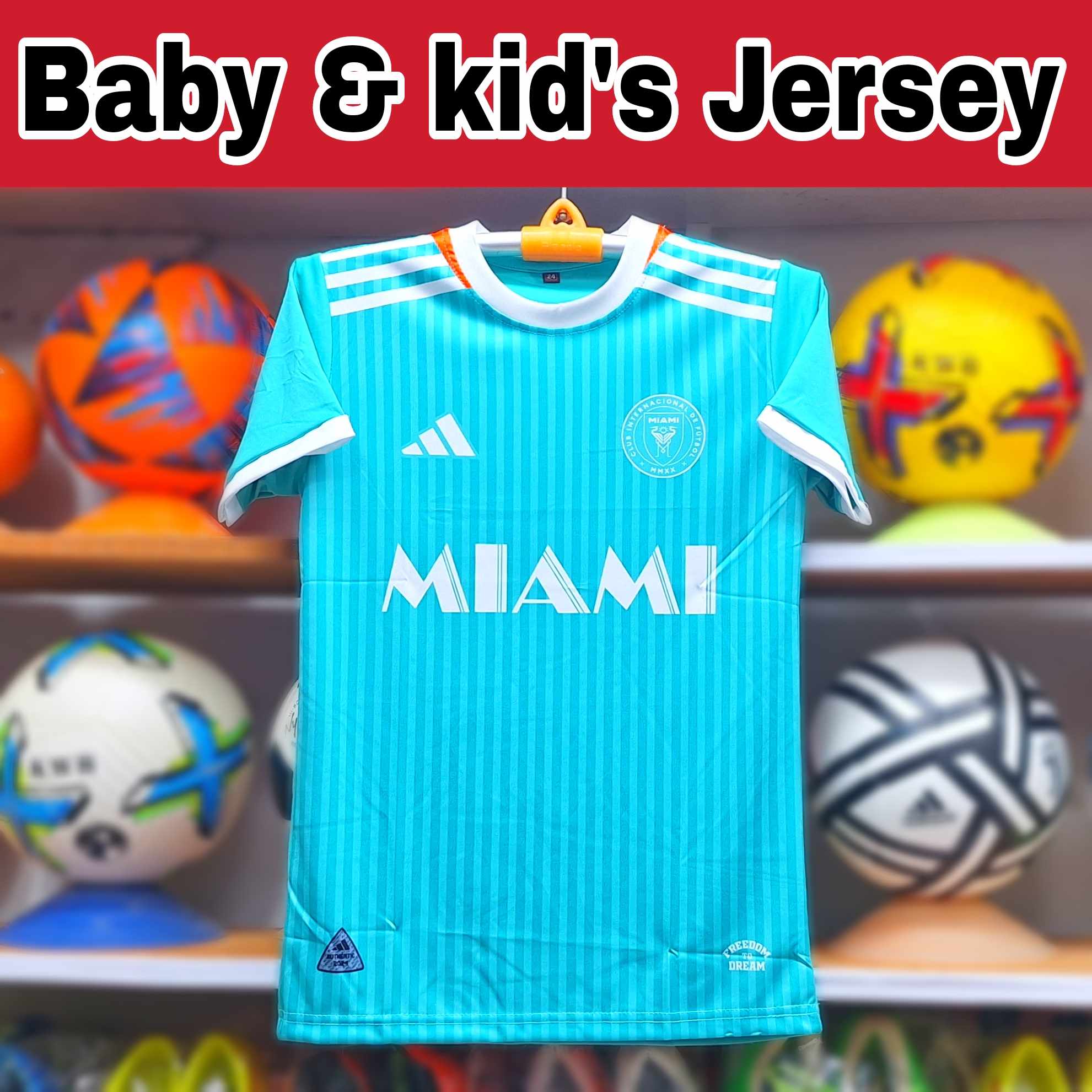 Baby and Kids Inter Miami 3rd jersey kit 24/25 Football Club Inter ...