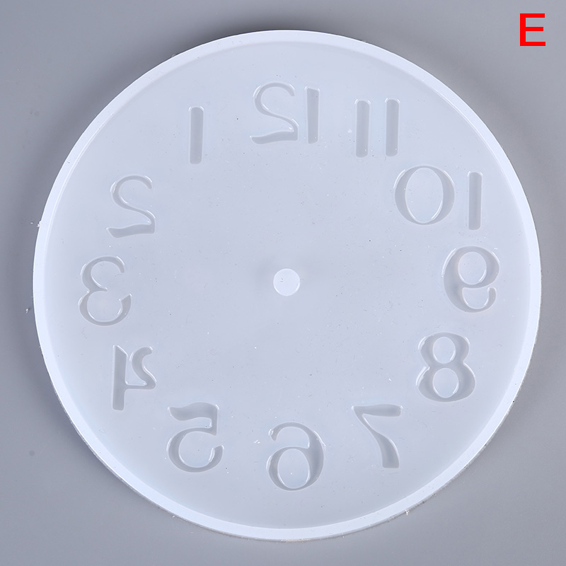 Clock Silicone Expoxy Resin Jewelry Mold Pendant Jewelry Making DIY ...