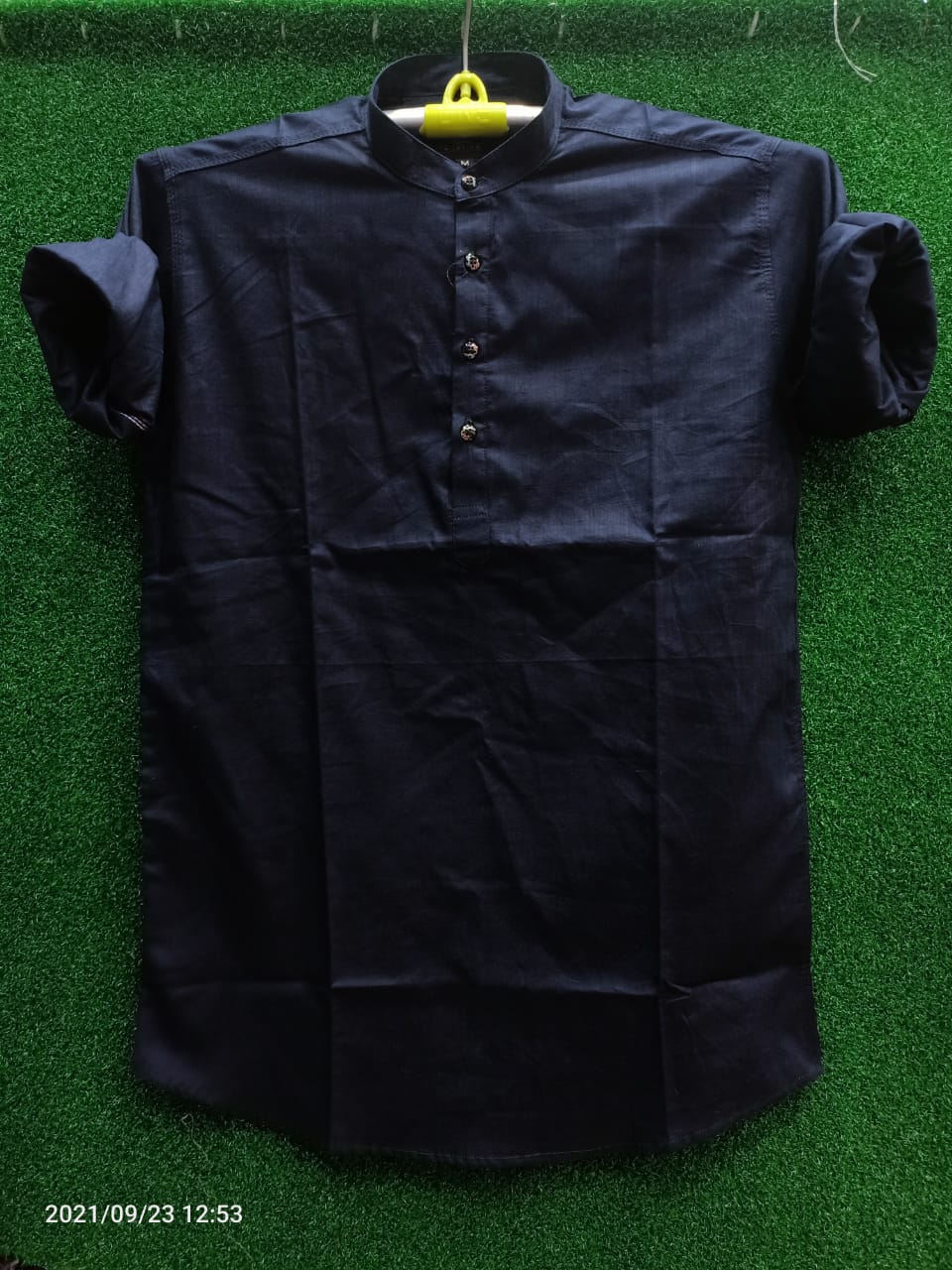 Pure Black Katua | Smart Katua For Men - Panjabi | Daraz.com.bd