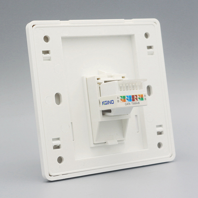 86 Type Network Ethernet LAN Gigabit RJ45 Cat6 Outlet Socket Keystone Faceplate | Daraz.com.bd