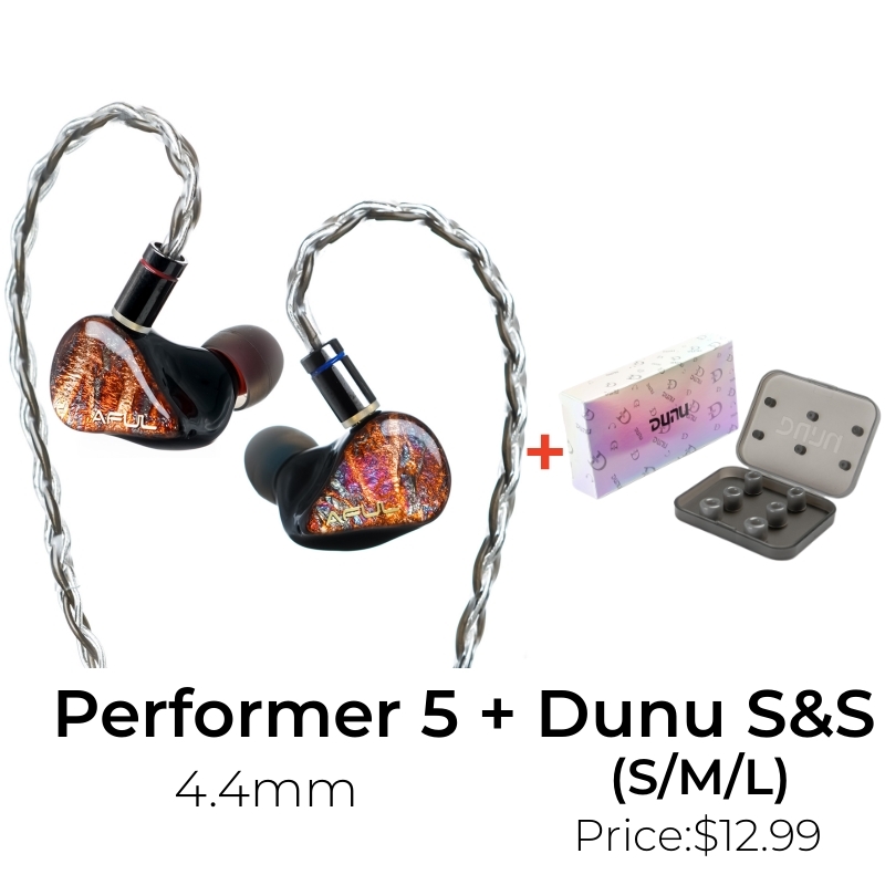 HiFiGO AFUL Performer 5 / Performer5 1DD+4BA In-Ear Monitors Earphones ...