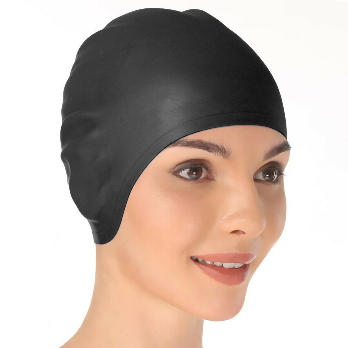 Silicon Swim Cap - Vert - Dive in Style and Comfort - Easy To Use and ...