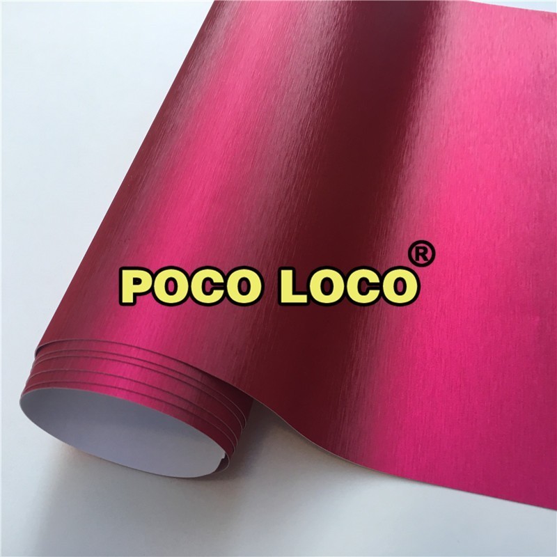 【ajwj】Aluminum Brushed Metallic Vinyl Film Car Wrap Metal Brushed Car ...