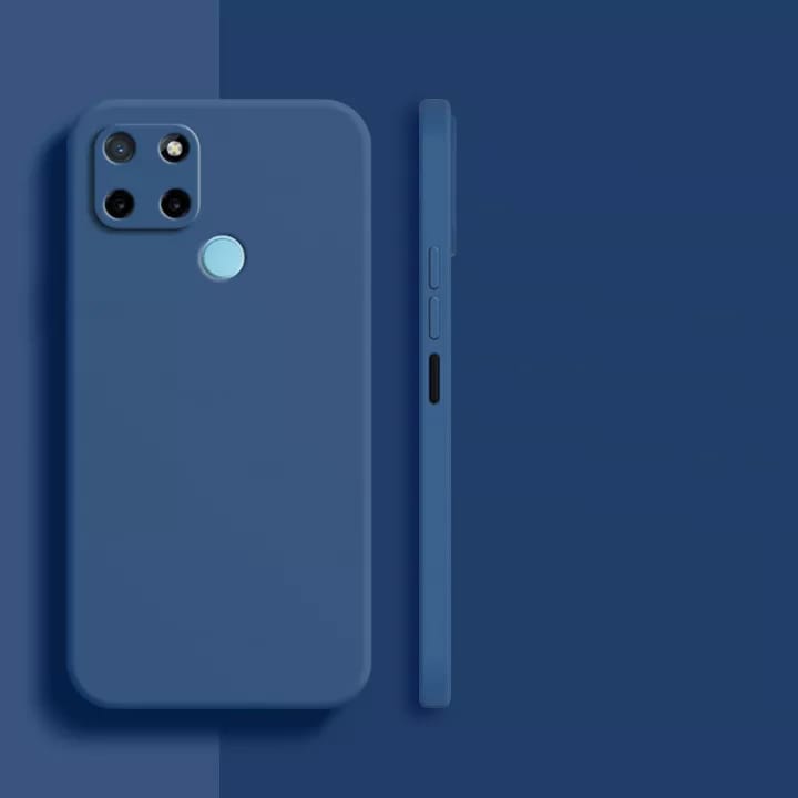 For Realme c12/c25/c25s/narzo 30a Silicon Back Cover with Riband soft ...