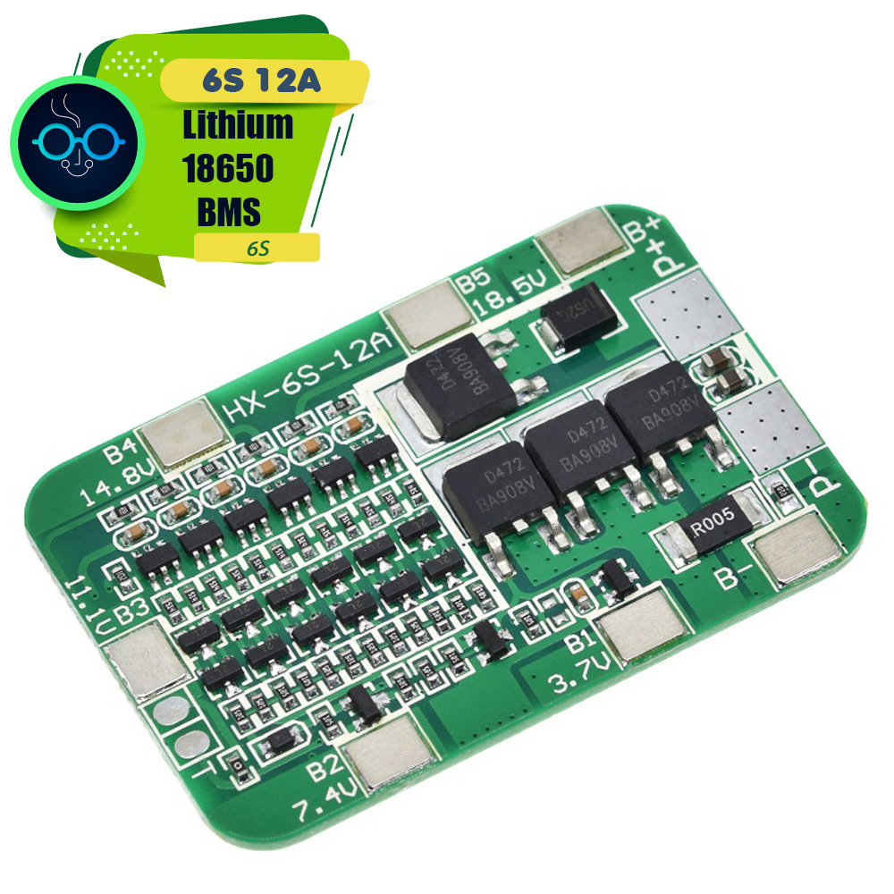 6S 12A BMS PROTECTION BOARD 18650 LI-ION LITHIUM BATTERY | Daraz.com.bd