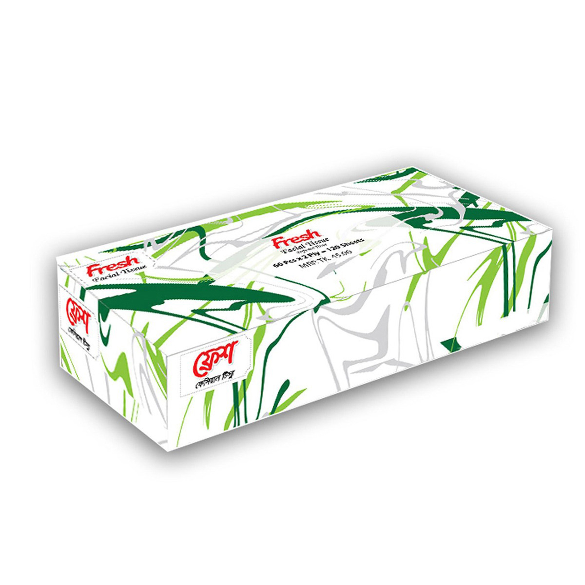 Fresh Facial Tissue White (60Pcs x 2 Ply) | Daraz.com.bd