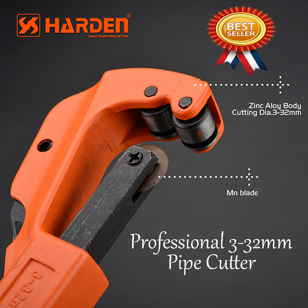 Harden Professional 3-32MM Zinc Alloy Tube Cutter for Aluminium, Pipe ...