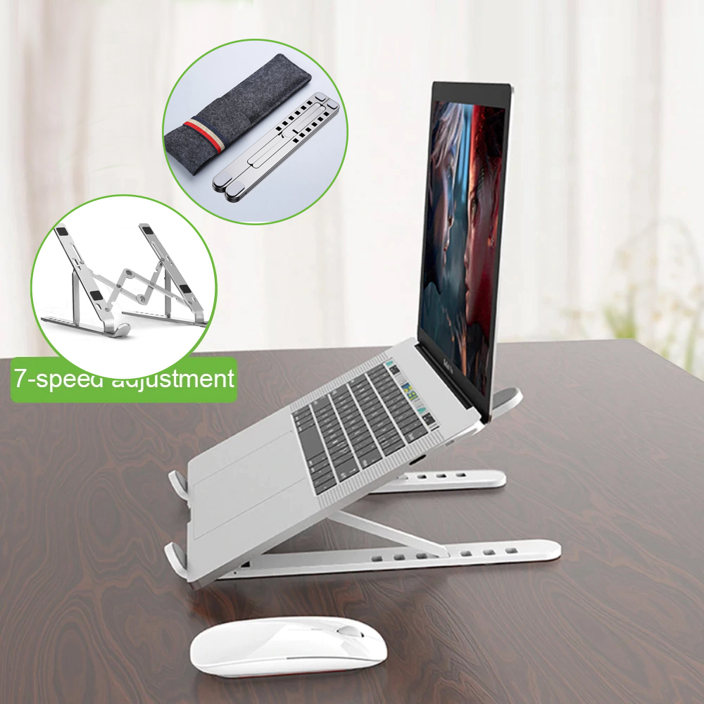 Laptop Stand Aluminum Alloy Foldable Portable laptop stand Laptop Table ...