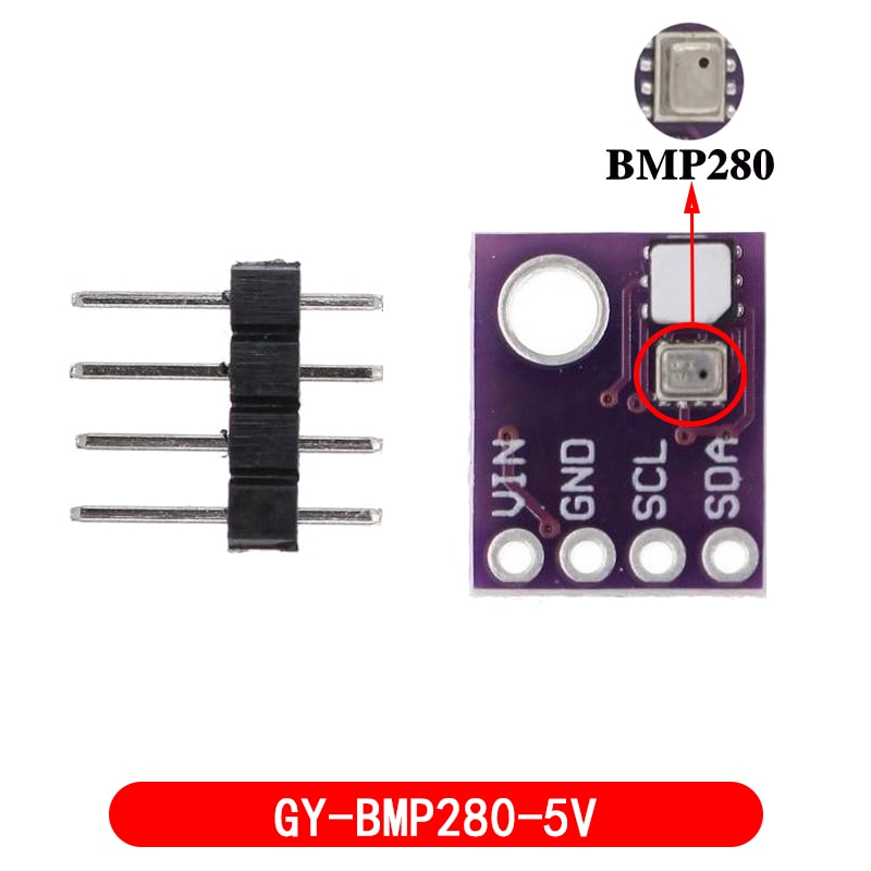 BME280 BMP280 Digital Sensor Temperature Humidity Barometric Pressure Sensor Module I2C SPI 1.8 ...