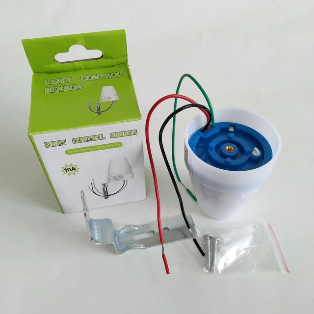 Day Night Auto On Off Adjustable Light Switch 220V | Daraz.com.bd