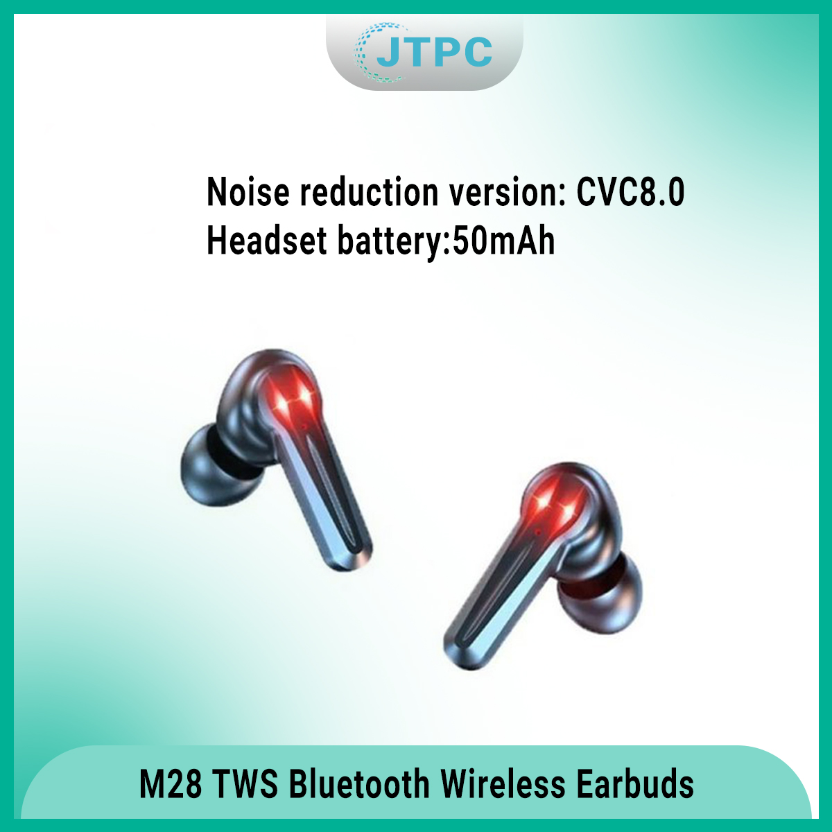 M28 TWS Bluetooth Wireless Earbuds - Black | Daraz.com.bd