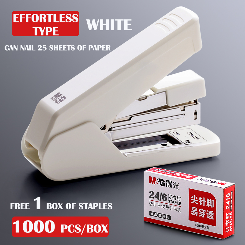 M G Heavy Duty Stapler Effortless Paper Stapling Machine 50 Sheet ...