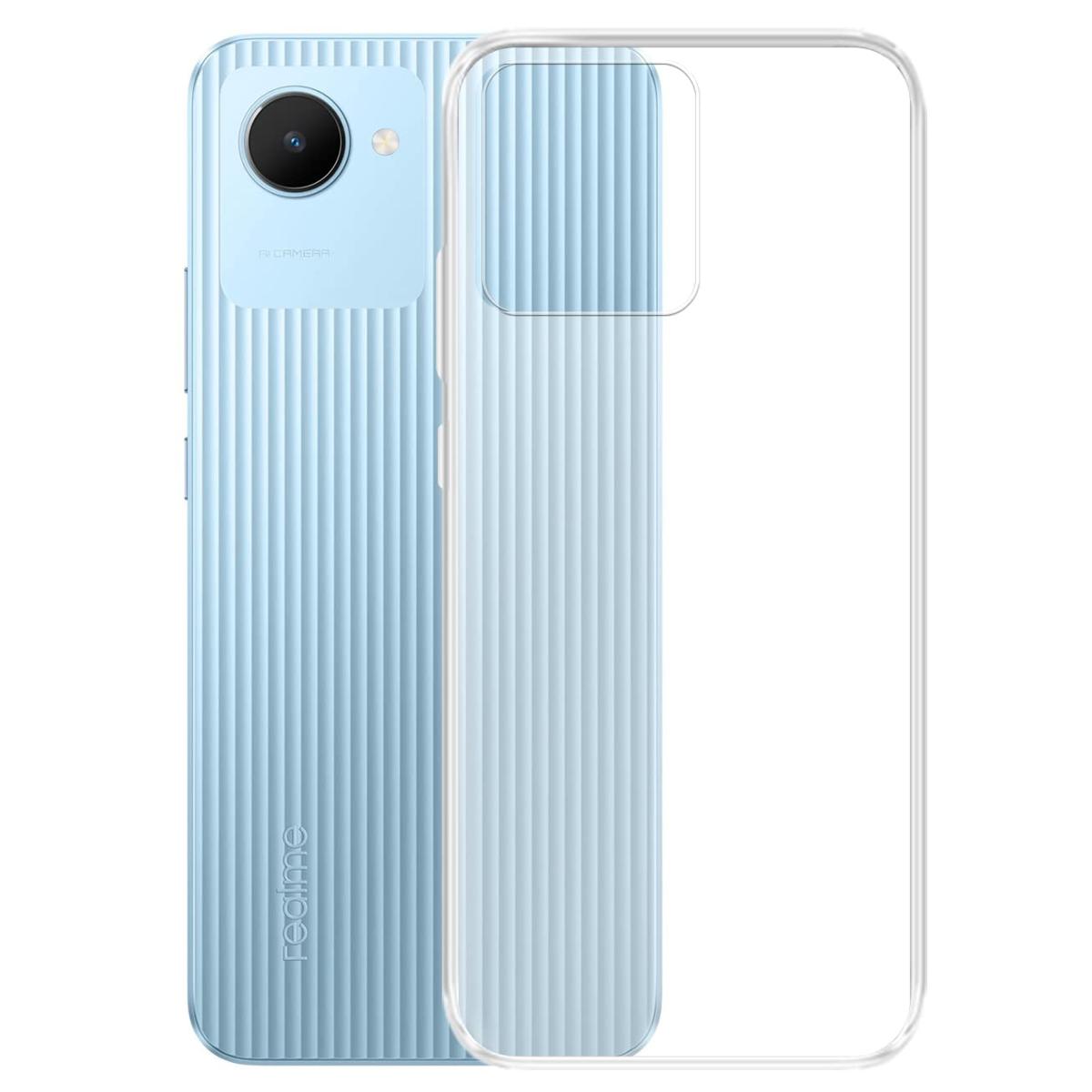Realme C30 Soft TPU Silicon Gel Transparent Case Back Cover | Daraz.com.bd
