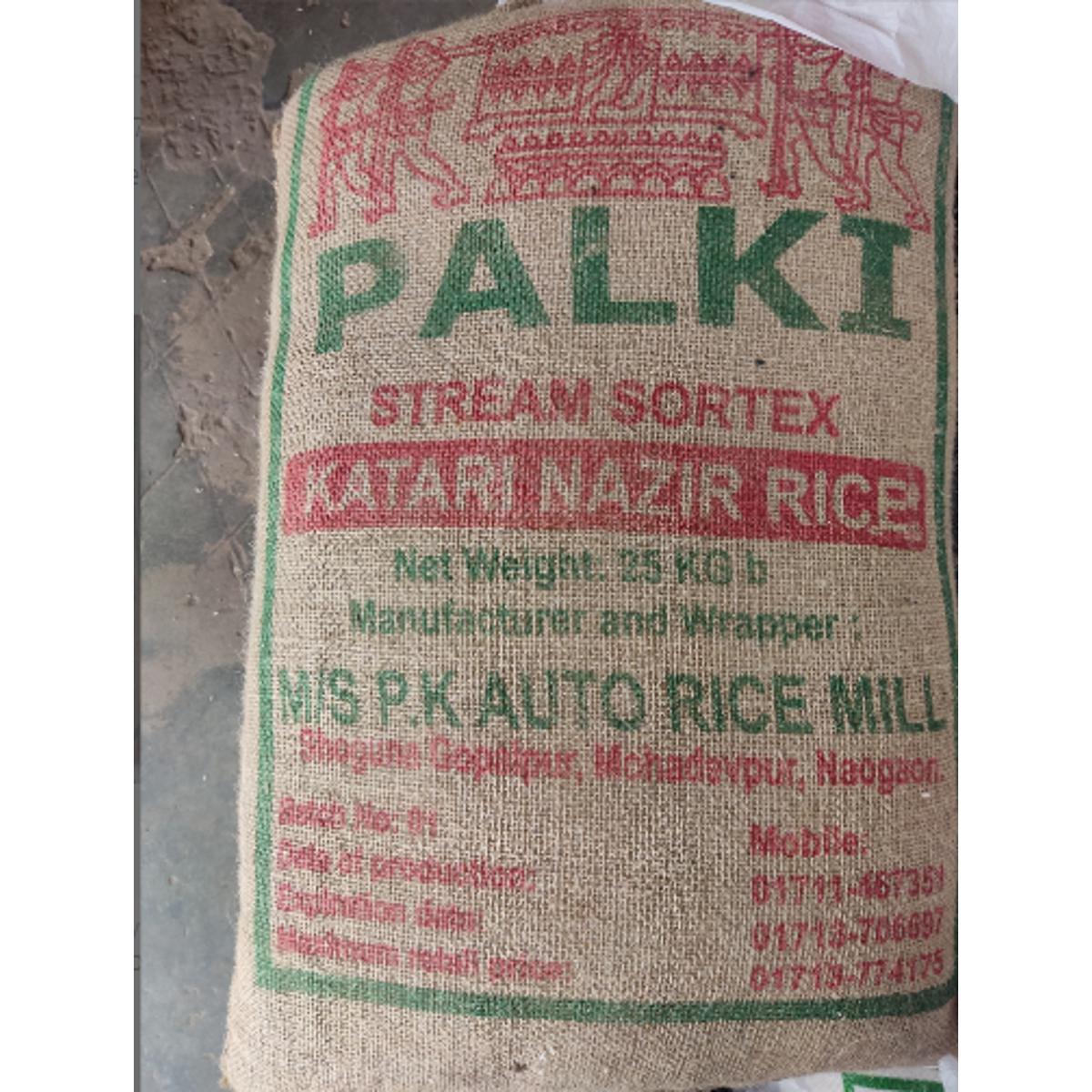 Palki Katari Nazir Rice - 25 Kilograms | Daraz.com.bd