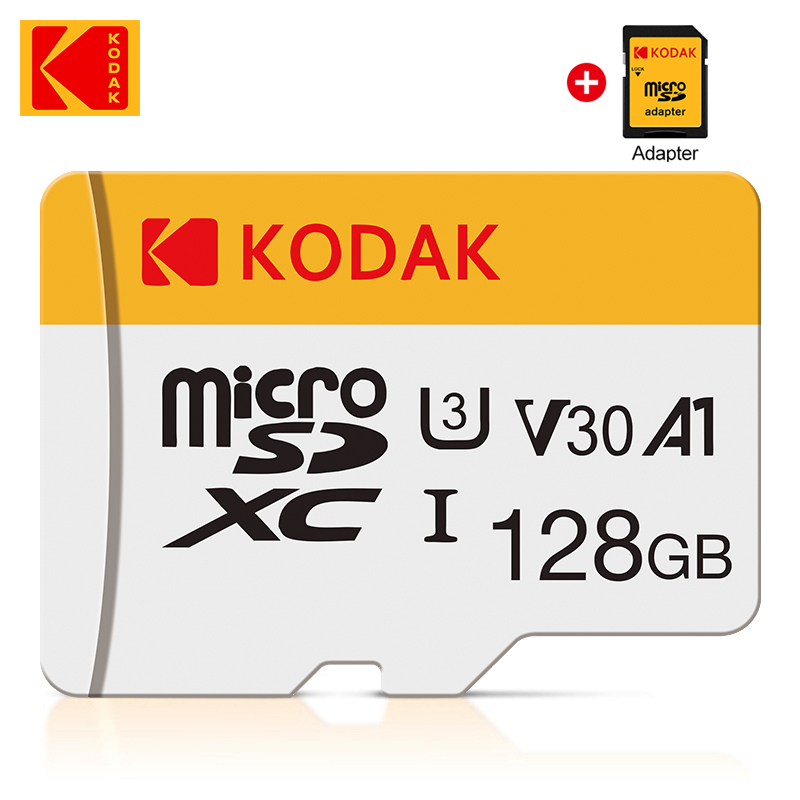 Original KODAK Memory Card 64GB 128GB 256GB U3 4K Micro SD Card 32GB ...