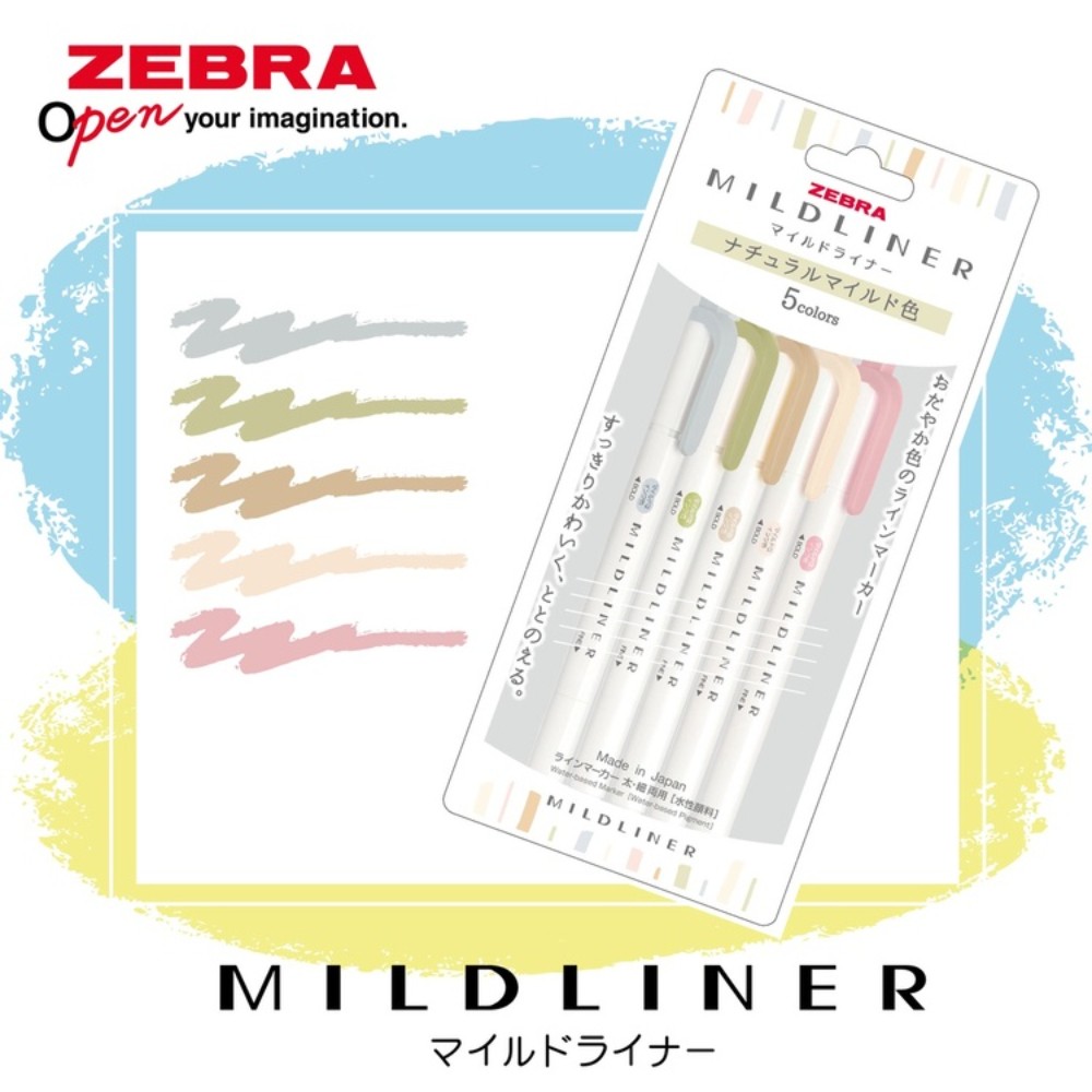 Art Link Midliner Neutral Hilighter 5pcs set | Daraz.com.bd