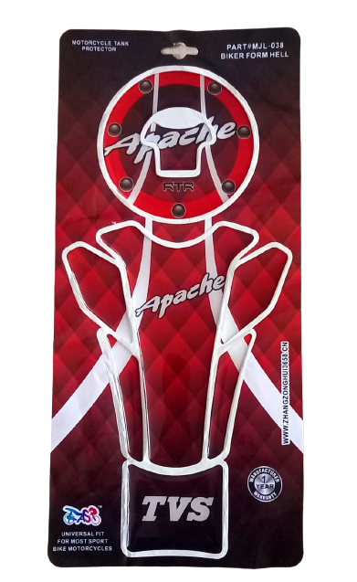 Tank pad sticker for motorcycle Apache- RTR Rad Color | Daraz.com.bd
