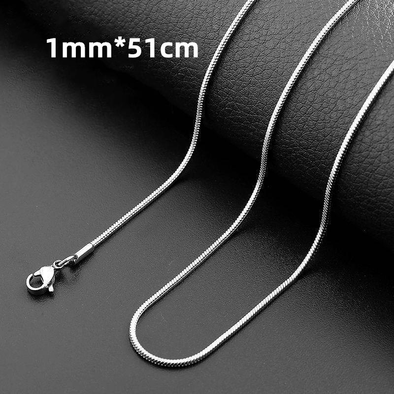 XL Stainless Steel Necklace Box Decorative Men's and Women's Korean ...