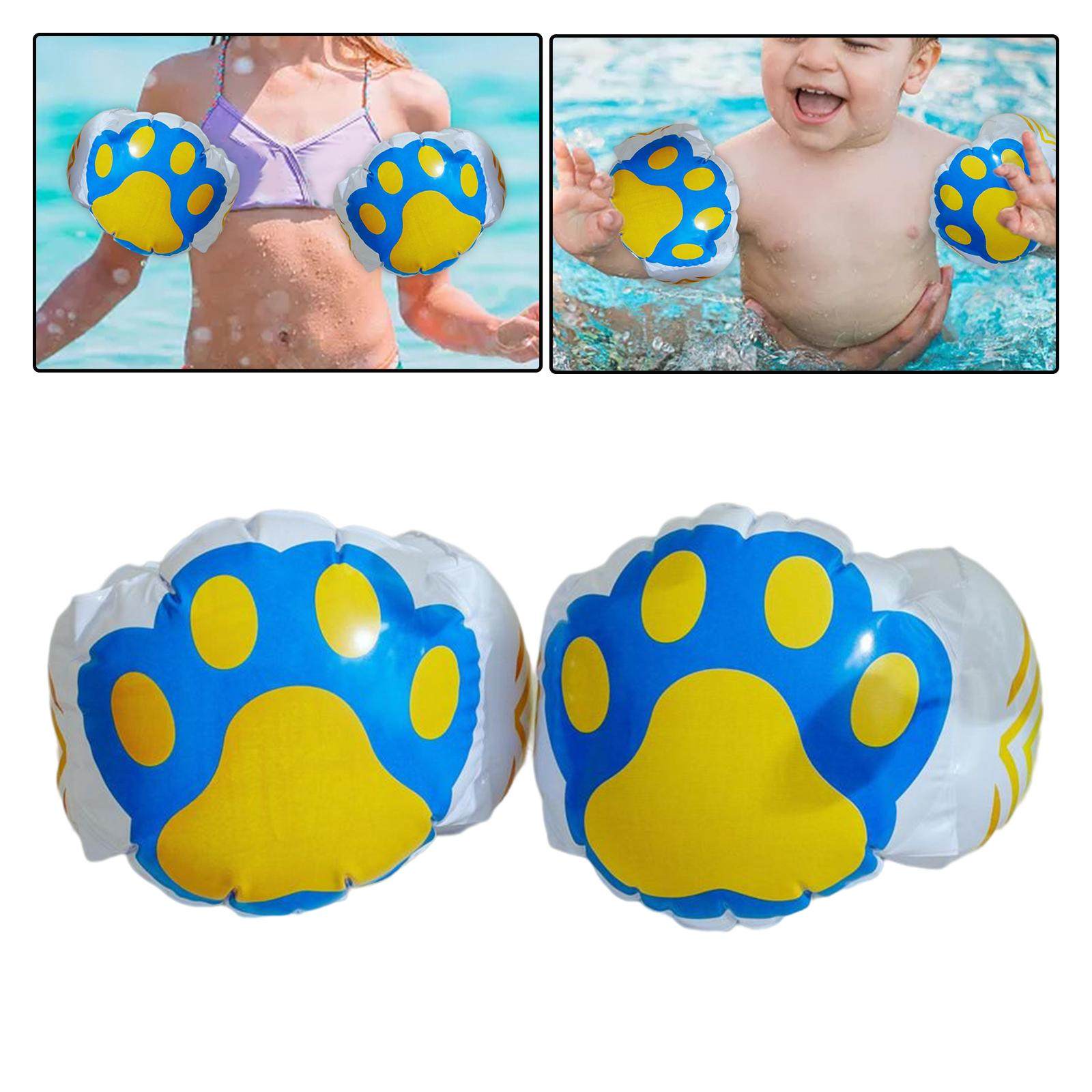Inflatable Arm Bands for Kids, Floatation Sleeves Floats Tube Water ...