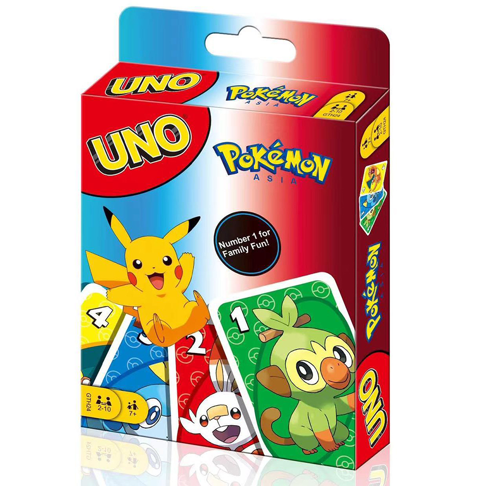 UNO Sanrio Doraemon Lilo and Stitch Board Game Anime Cartoon Kawaii ...
