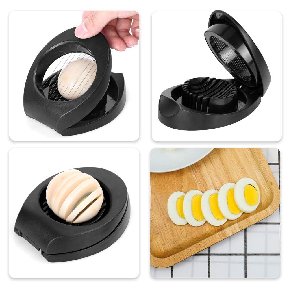 Dhananjay Egg Cutter, Egg Slicer, Boiled Eggs Cutter, Stainless Steel Cutting Wires, Multi ...