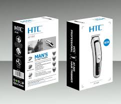 HTC AT-505 zero cutting Men Hair Trimmer USB Charge Hair Clippers Beard ...