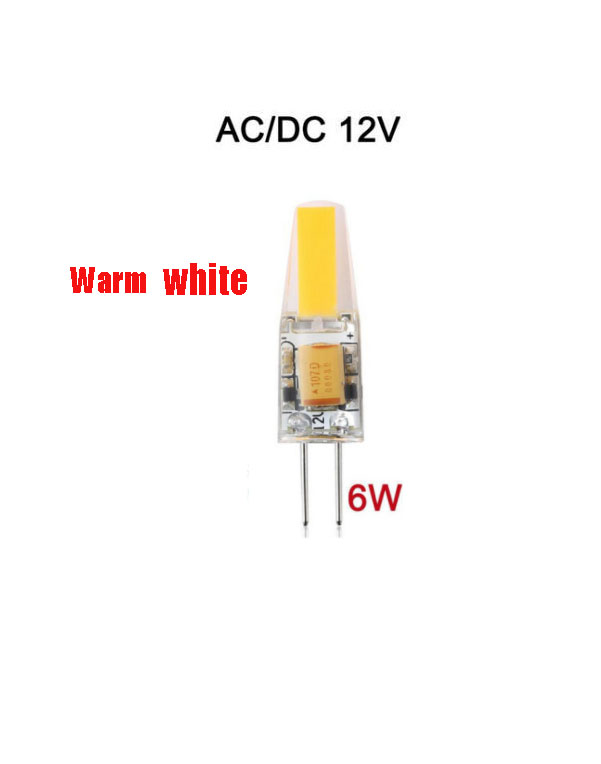 Dimmable GreenEye LED G4 COB Lamp Bulb 3W 6W AC/DC 12V COB SMD LED G4 Dimmable Lamp replace ...