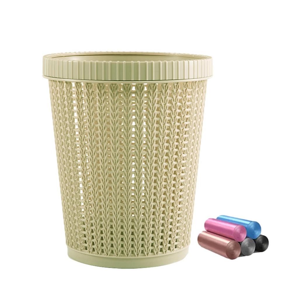Automatic Change Bin Automatic Changing Garbage Bag Sanitary Bin Rattan ...