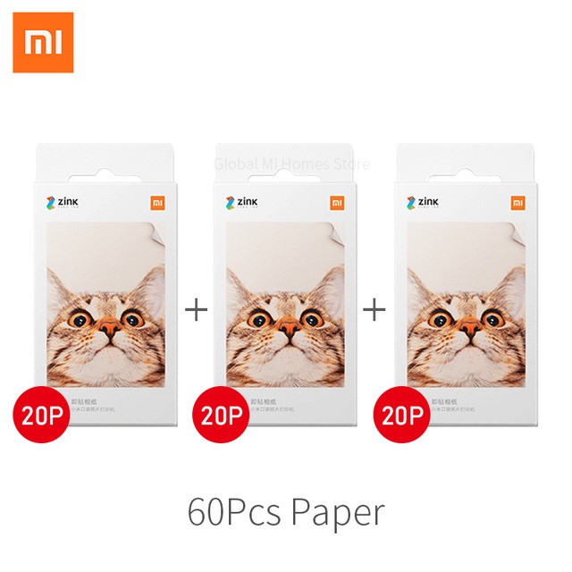 Xiaomi Mijia AR Mi ZINK Pocket Printer Paper for Printer Self Adhesive ...