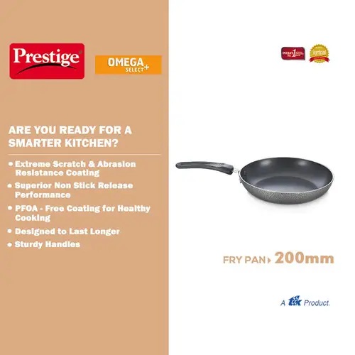Prestige Fry Pan Non-stick Coated Omega Select Plus Teflon