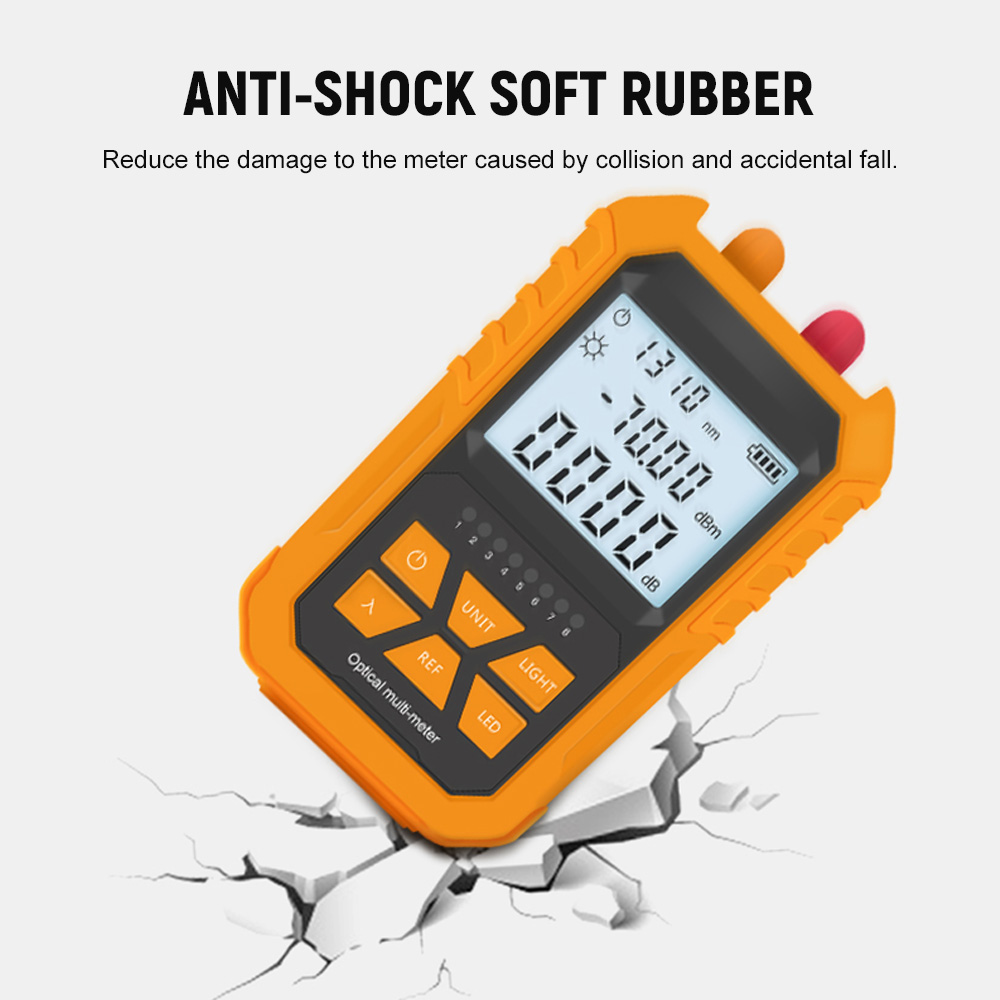 KOGEEK Handheld Optical Power Meter with 5km Red Light -70~+3dBm Mini ...