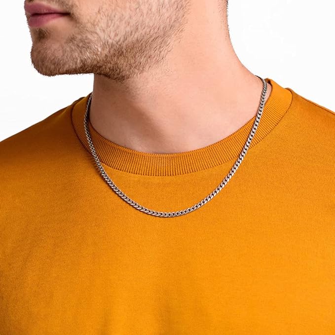 Fashion stylish Chain Stainless Steel Neck Chain for Men and Boys
