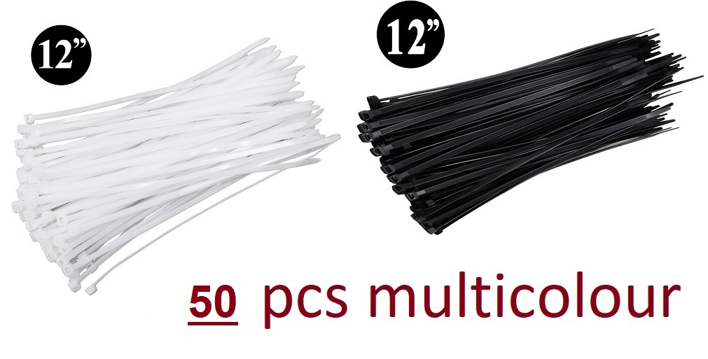 12 Inch Cable Tie 5 x 300 mm 50 Pcs Per Pack | Daraz.com.bd
