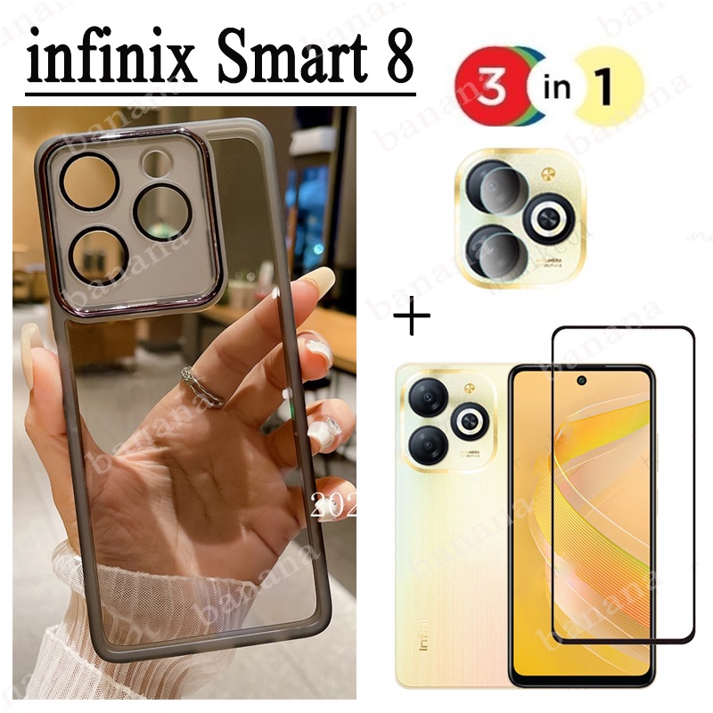 Infinix Smart 8 Phone Case Suitable for Tecno Spark GO 2024 POP 8 Solid ...